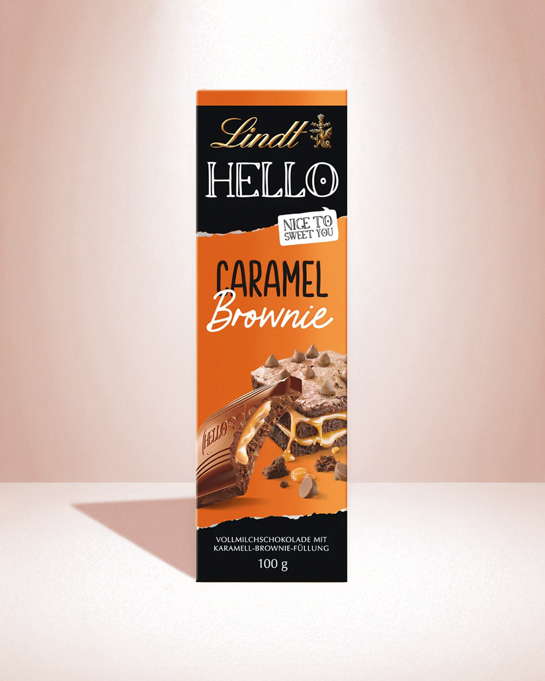 Lindt Hello Caramel Brownie | 100g - Popdrop